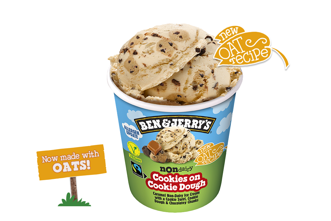 Cookies on Cookie Dough Non-Dairy Oat | Ben & Jerry’s Cookies on Cookie Dough Non-Dairy Oat | Ben & Jerry’s